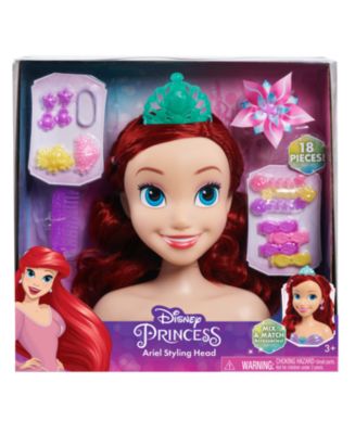 Disney Princess The Little Mermaid Ariel Styling Head - Macy's
