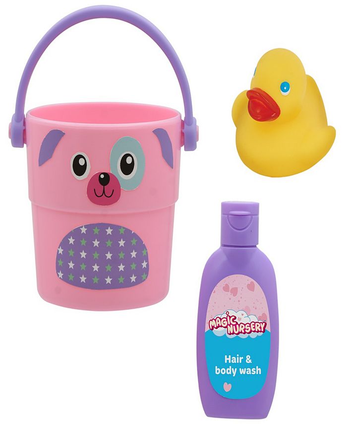 Magic Nursery Love Buckets Bath Safe 8" Baby Doll Playset, New ...