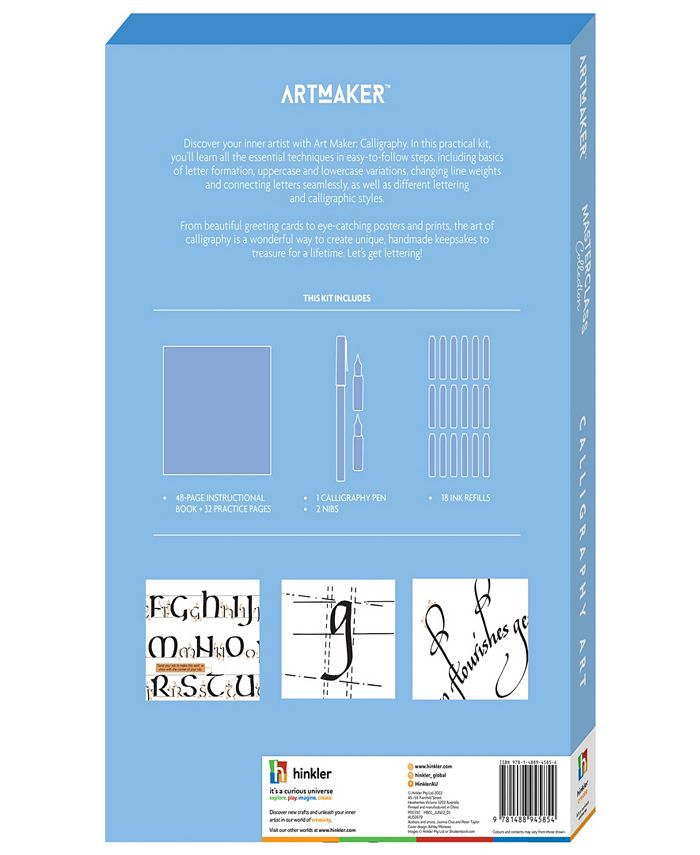 Art Maker Master class Collection Calligraphy Art Kit Beginner To ...