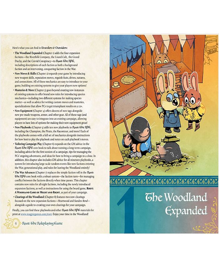 Magpie Games Root The Roleplaying Game Deluxe Edition Set includes Core ...