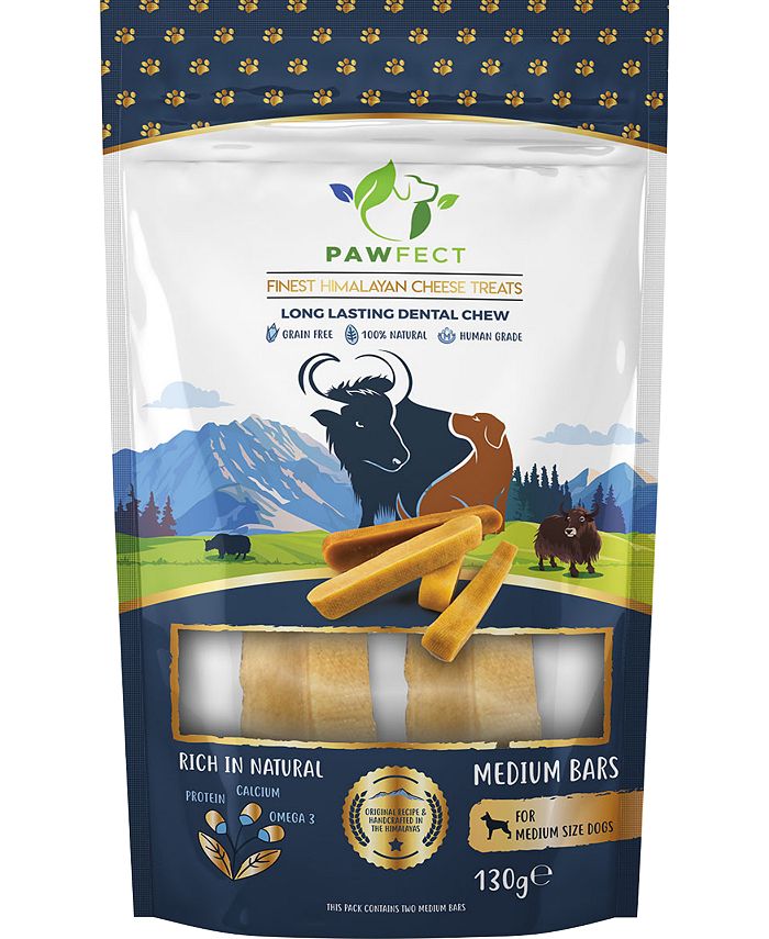 Pawfect Foods Pawfect Himalayan Cheese Chew Medium Bar For Dogs - Macy's