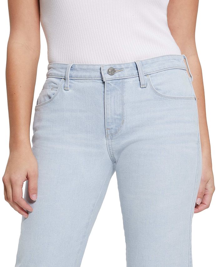GUESS Women's Sexy Straight-Leg Jeans - Macy's