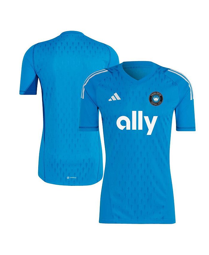 adidas Men's Blue Charlotte FC 2023 Replica Goalkeeper Jersey - Macy's