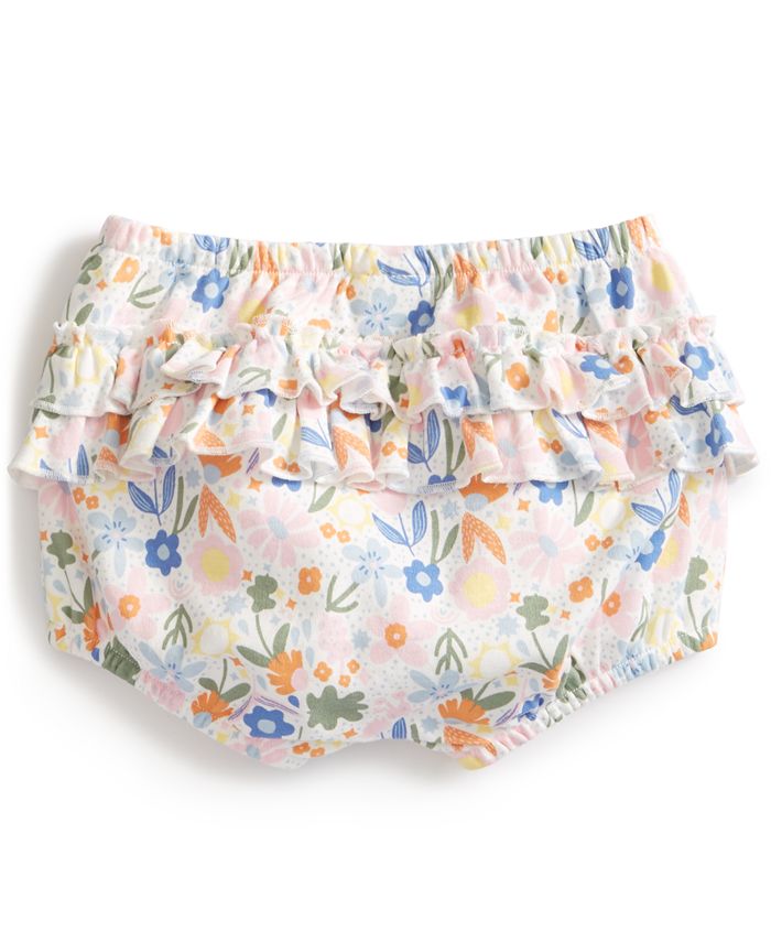 First Impressions Baby Girls Floral Cotton Bloomer, Created for Macy's ...