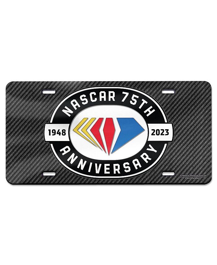 Wincraft NASCAR 75th Anniversary Logo Laser Cut License Plate - Macy's