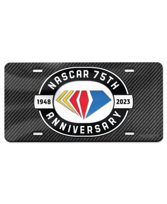 Wincraft NASCAR 75th Anniversary Logo Laser Cut License Plate - Macy's