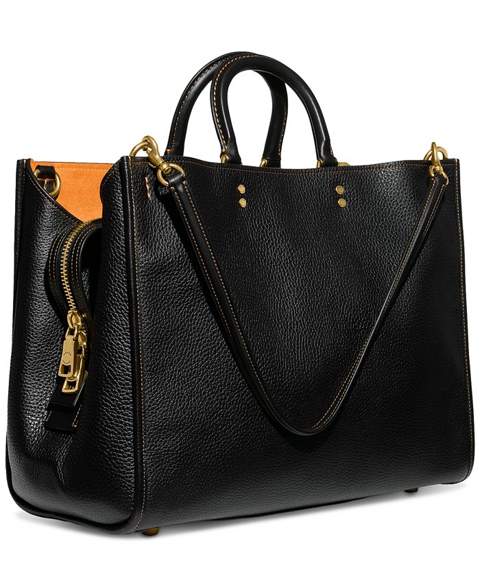 COACH Original Rogue Bag 39 Large Leather Handbag - Macy's