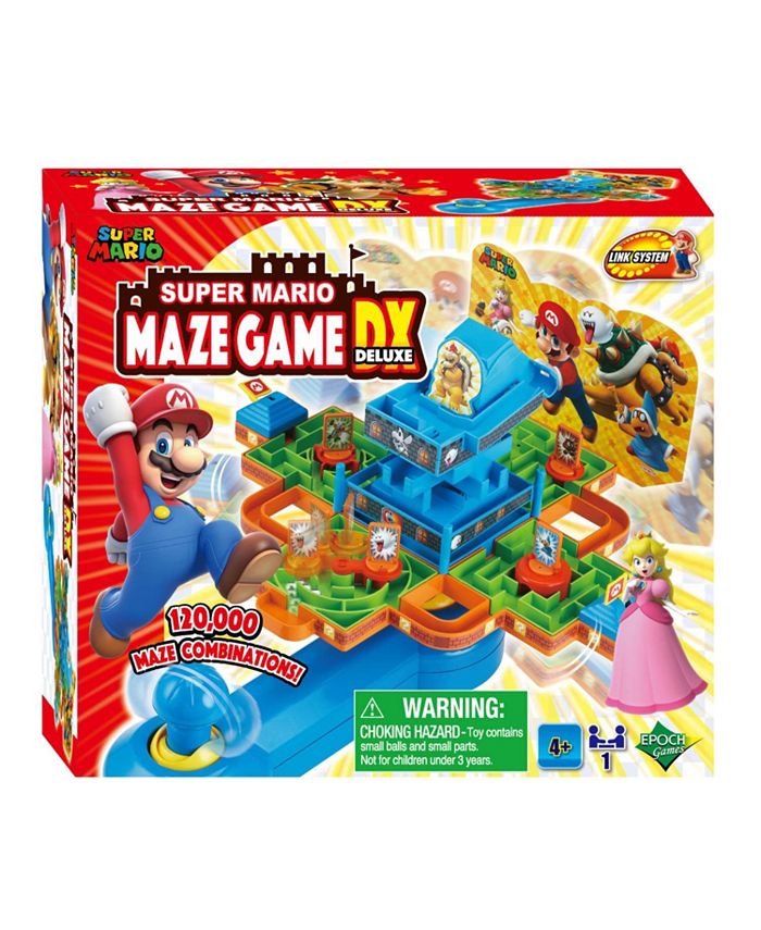 SUPER MARIO Epoch Games Maze Game DX, with Collectible Action Figures ...