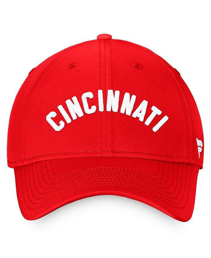 Fanatics Men's Red Cincinnati Reds Cooperstown Core Flex Hat - Macy's