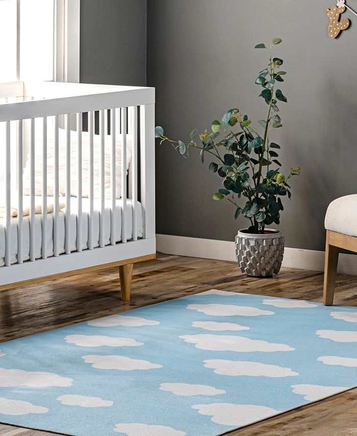 nuLoom Aurora Lilia Washable Kids Cloud 3' x 5' Area Rug - Macy's