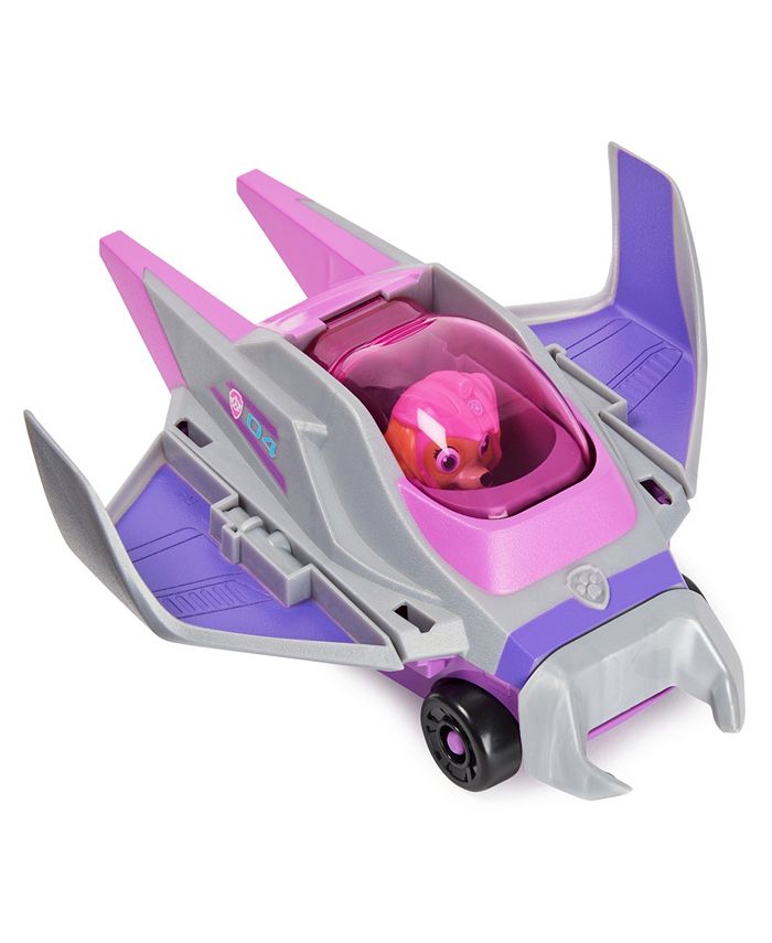 Paw Patrol Aqua Pups Skye Manta Ray Vehicle with Collectible Action ...