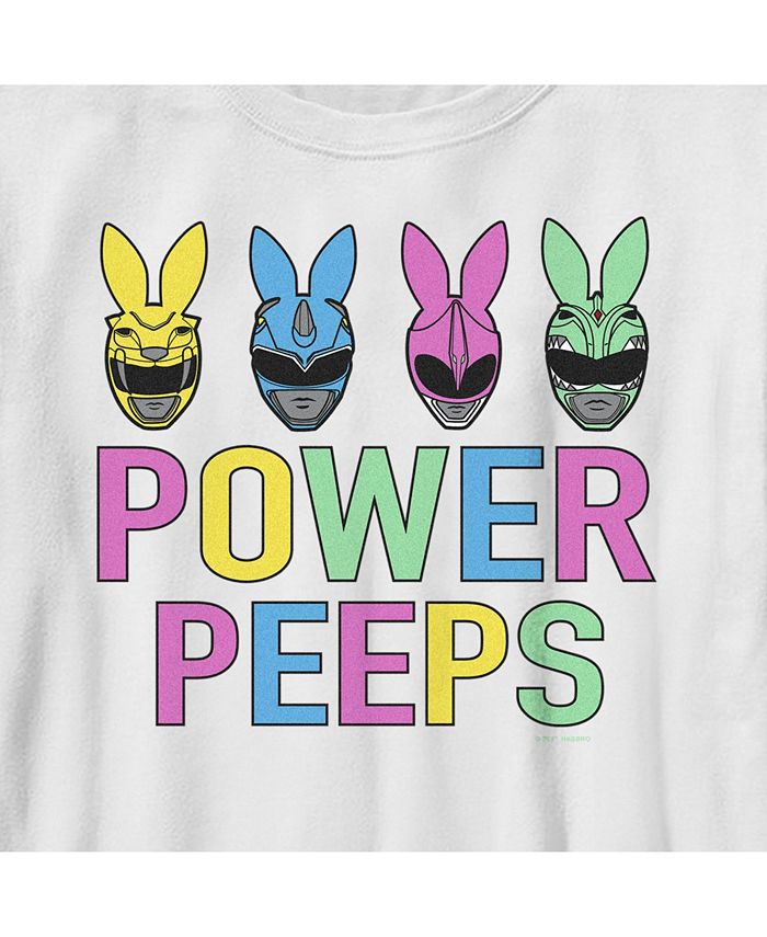 Hasbro Boy's Power Rangers Easter Power Peeps Child T-Shirt - Macy's