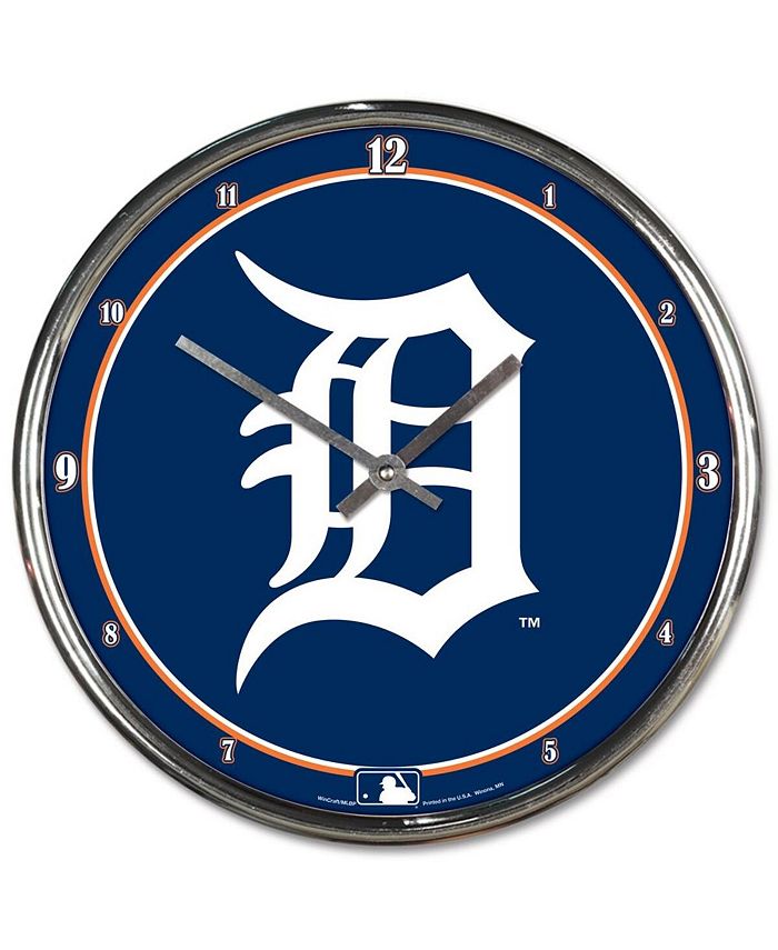 Wincraft Detroit Tigers Chrome Wall Clock - Macy's