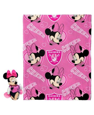 Northwest X Disney Las Vegas Raiders Minnie Mouse Hugger Pillow and ...