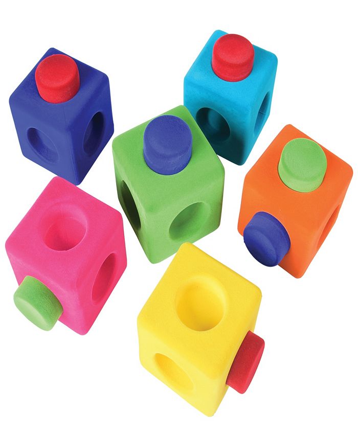 Rubbabu Rubbablox Natural Rubber Foam Blocks - Macy's