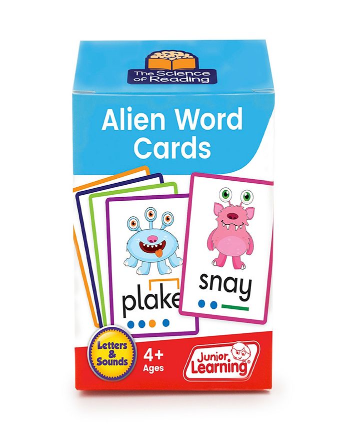 Junior Learning Alien Word Flashcards - Macy's