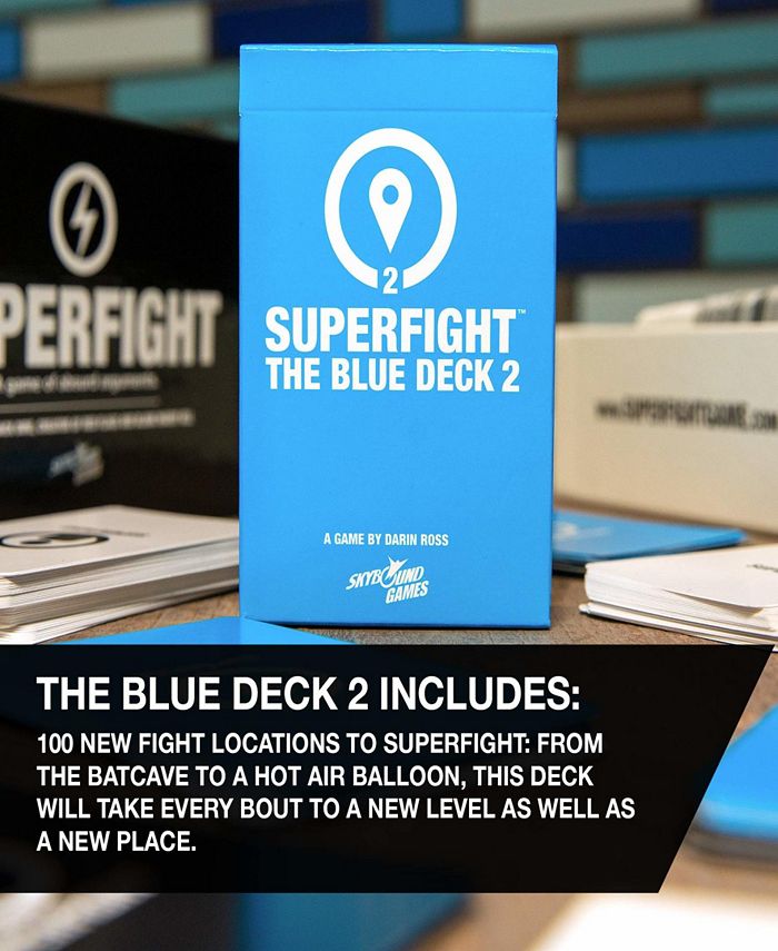 SUPERFIGHT The Blue Deck 2 Card Game & Reviews - All Toys - Macy's