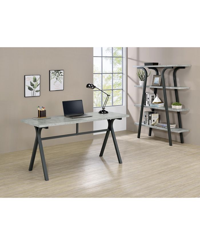 Coaster Home Furnishings Tatum 30" Metal Rectangular Writing Desk - Macy's