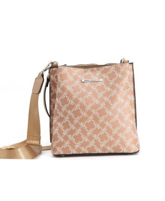 French Connection Adina Monogram Bucket Shoulder Bag - Macy's