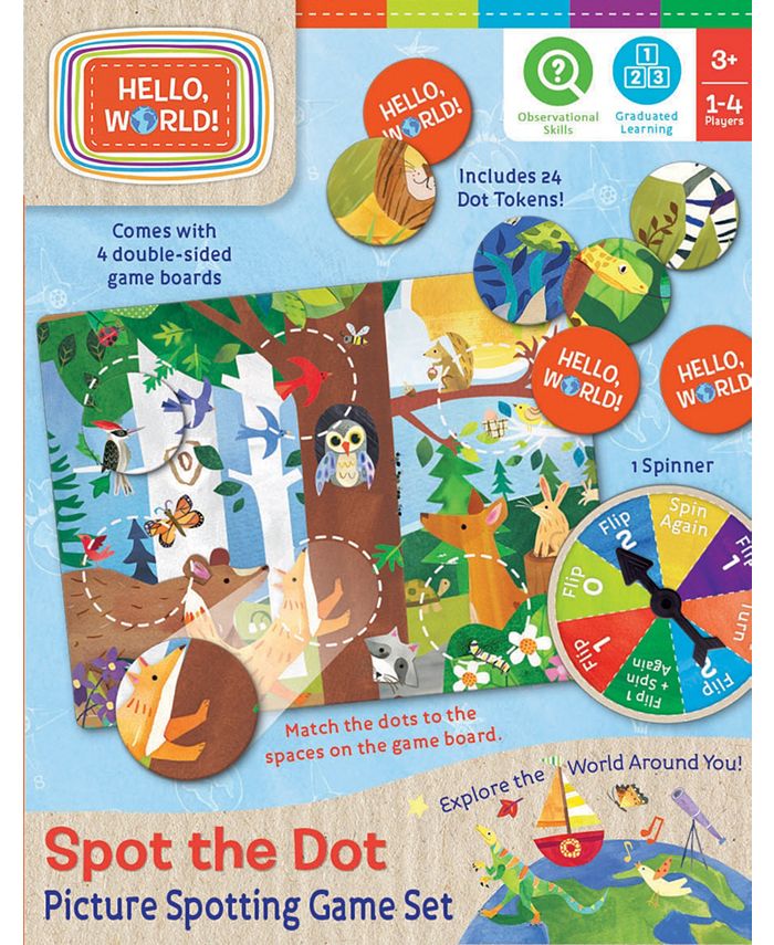 Masterpieces Kids Games - Hello, World! Spot the Dot Matching Game - Macy's