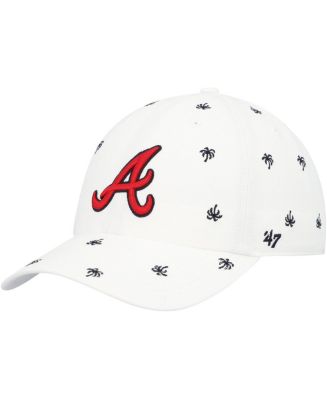 Women's '47 Brand White Atlanta Braves Spring Training Confetti Clean ...