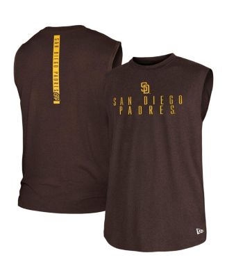 Men's New Era Brown San Diego Padres Team Muscle Tank Top - Macy's