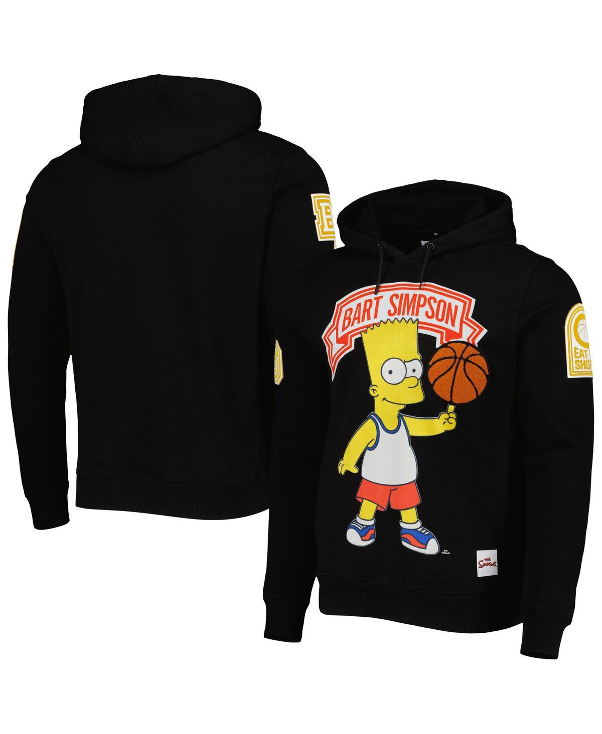Freeze Max Men's Black The Simpsons Bad Boy Bart Pullover Hoodie | ModeSens