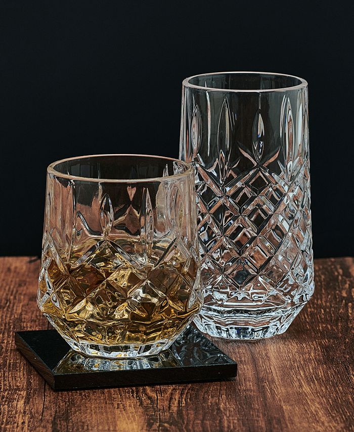 Mikasa Wesley 11 Ounce Double Old Fashion Drinking Glass 4-Piece Set ...