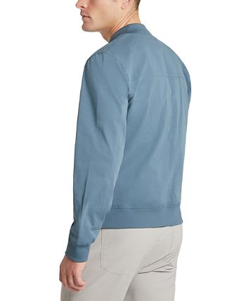 Kenneth Cole Men's Lightweight Engineered Bomber Jacket - Macy's