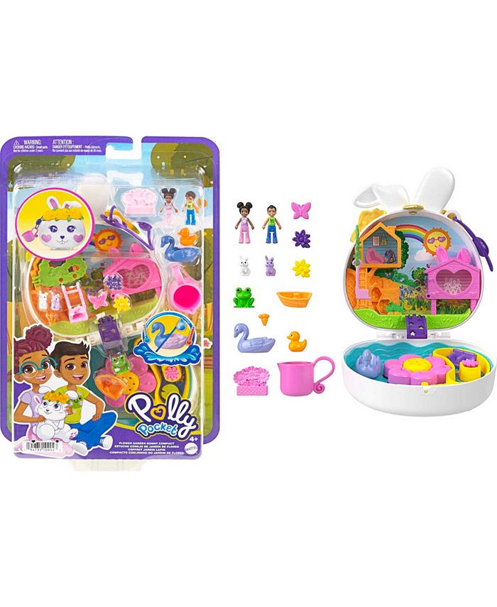Polly Pocket Flower Garden Bunny Compact - Macy's
