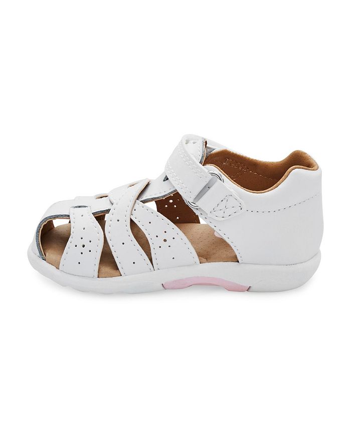 Stride Rite Baby Girls SRTech Xena Leather Sandals - Macy's