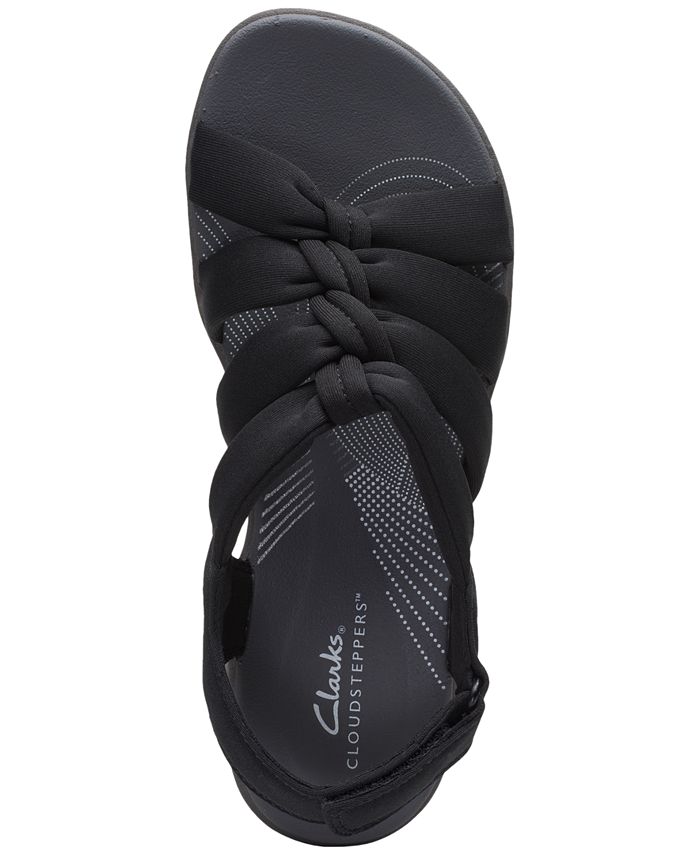 Clarks Women's Cloudsteppers Arla Fern Strappy Slingback Sandals - Macy's