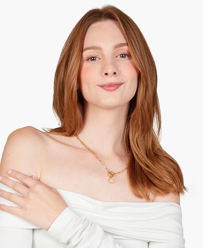 brook & york Crystal 14K Gold-Plated Emily Charm - Macy's