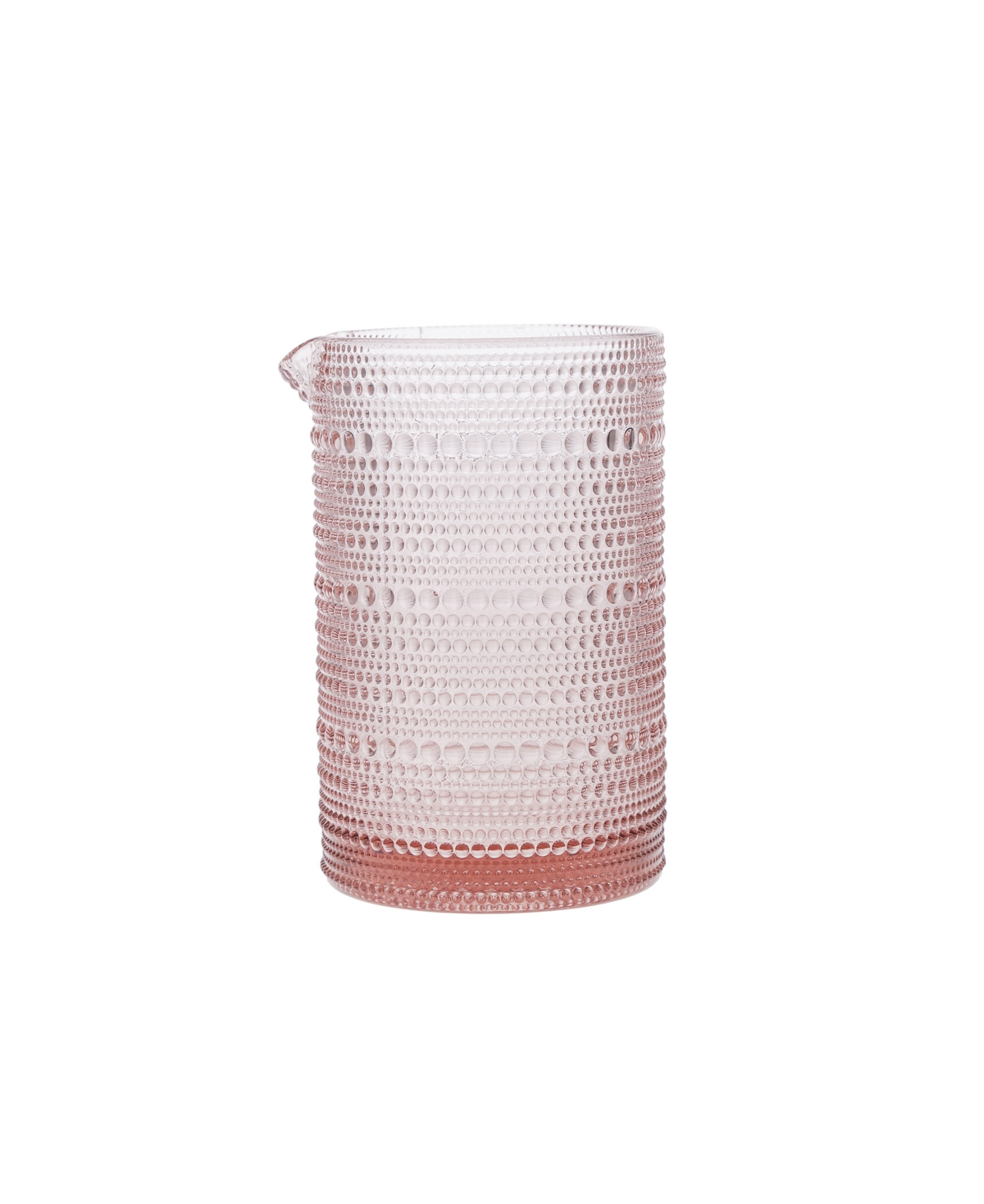Click here for Fortessa Jupiter 25 Oz Mixing Glass - Pink prices