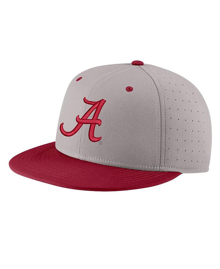 Nike Men's Gray Alabama Crimson Tide Aero True Baseball Performance ...