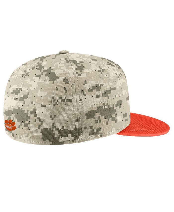 Nike Men's Camo Clemson Tigers Aero True Baseball Performance Fitted ...