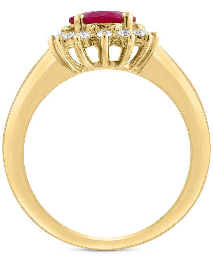 EFFY Collection EFFY® Ruby (1-7/8 ct. t.w.) & Diamond (1/4 ct. t.w ...