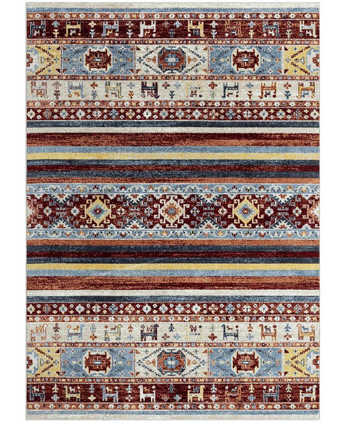 Global Rug Designs Cherish Washable Rug CWR200 5'2" x 7'2" Area Rug ...