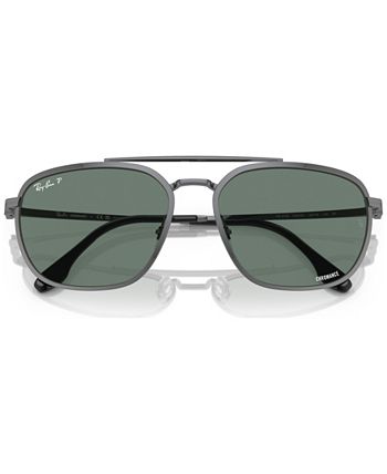 Ray-Ban Men's Polarized Sunglasses, RB3708 Chromance - Macy's