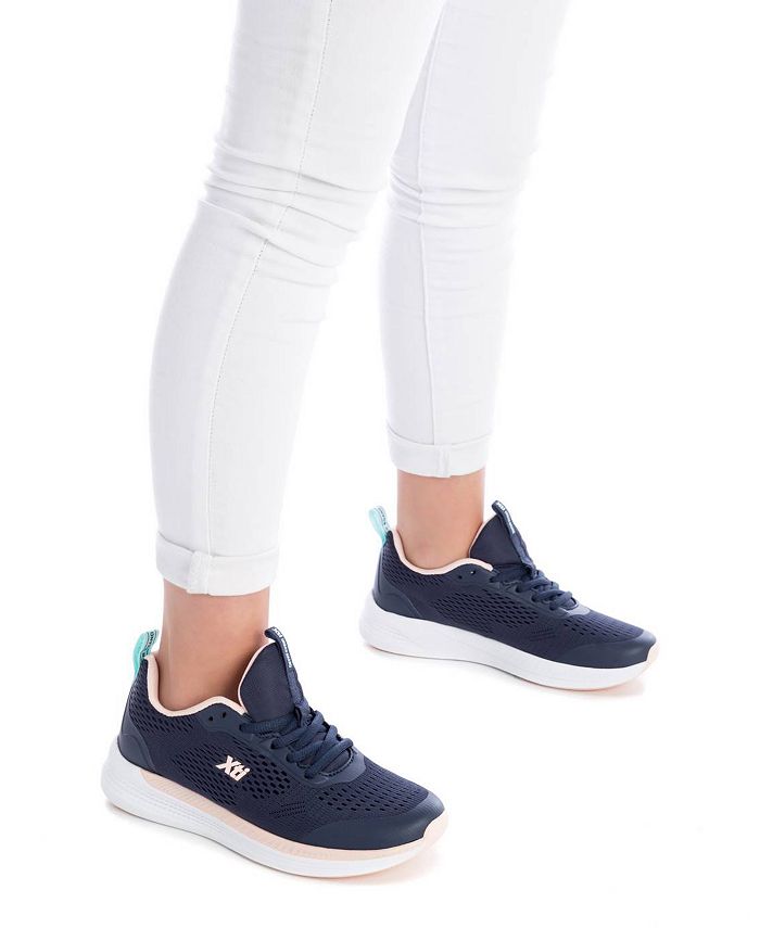 XTI Women's Sneakers By Navy Blue - Macy's