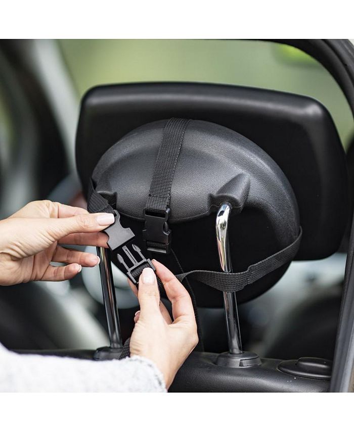 Joybi Boys Rotating Car Mirror with LED lights and remote, Baby Car ...