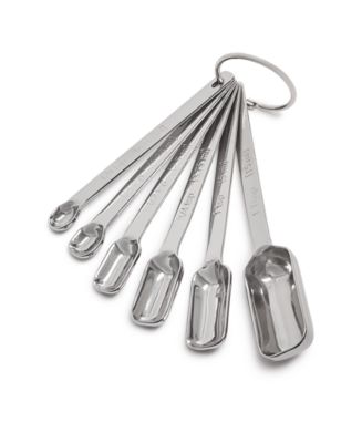 The Cellar 6-Piece Stainless Steel Spice Spoon Set - Macy's