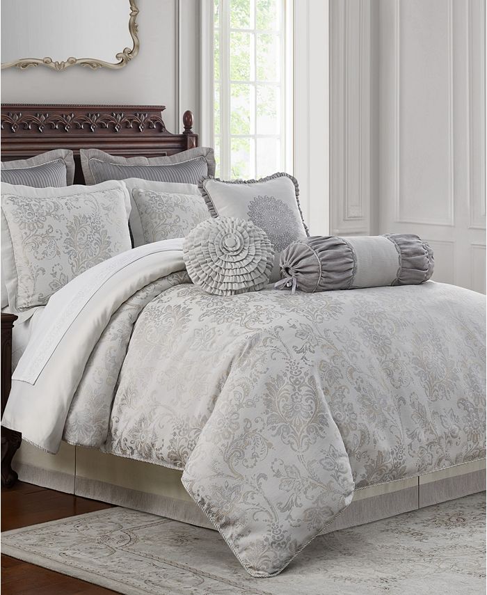 Waterford Lysander 6 Piece Comforter Set, King & Reviews - Comforter ...