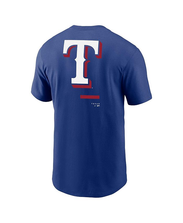 Nike Men's Royal Texas Rangers Over the Shoulder T-shirt - Macy's