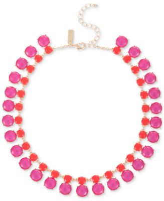 I.N.C. International Concepts Gold-Tone Pink Tonal Stone All-Around ...