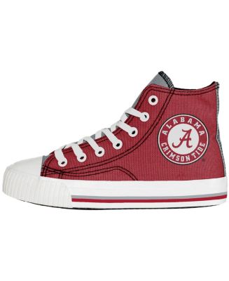 Youth Boys and Girls FOCO Alabama Crimson Tide High Top Canvas Shoe ...