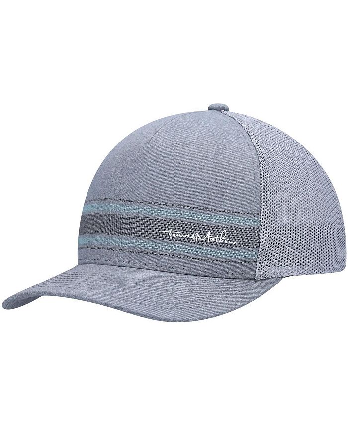 Travis Mathew Men's Heathered Gray Speed Boat Snapback Hat - Macy's