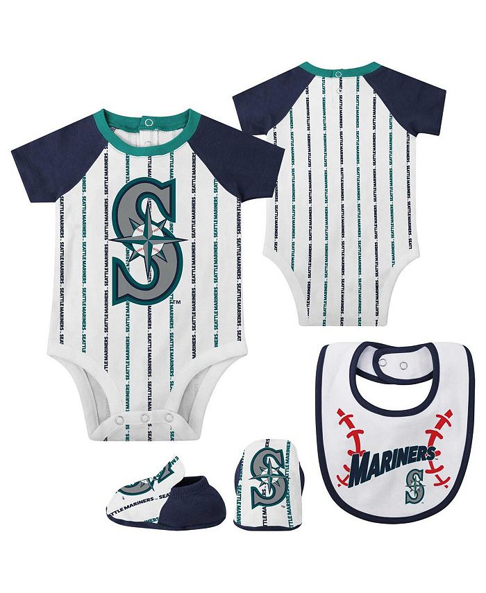 Outerstuff Newborn and Infant Boys and Girls White Seattle Mariners ...