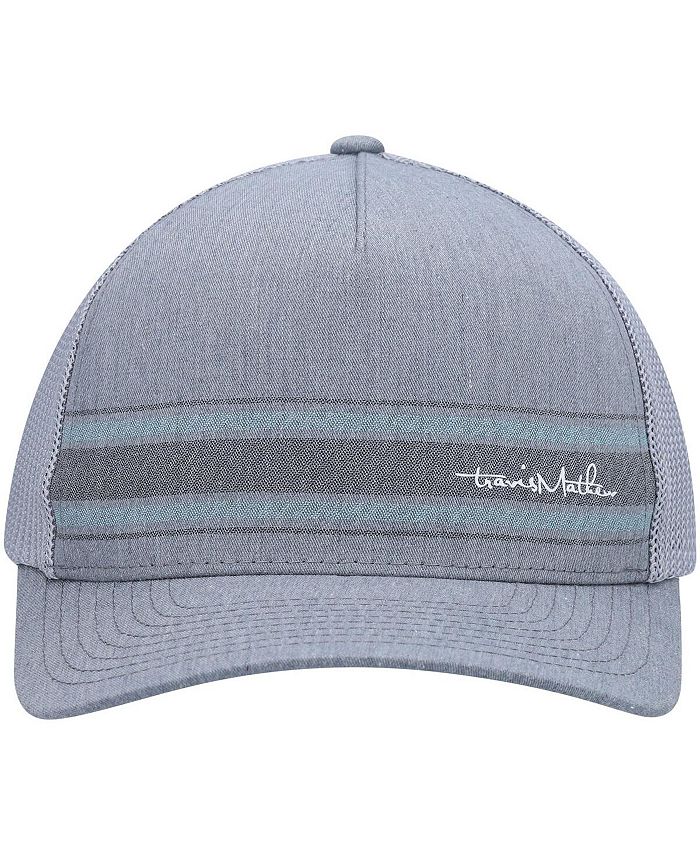 Travis Mathew Men's Heathered Gray Speed Boat Snapback Hat - Macy's