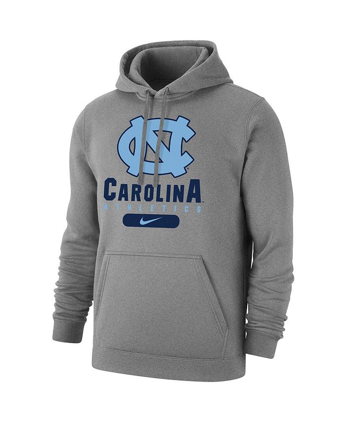 Nike Men's Heathered Gray North Carolina Tar Heels Big and Tall Club ...